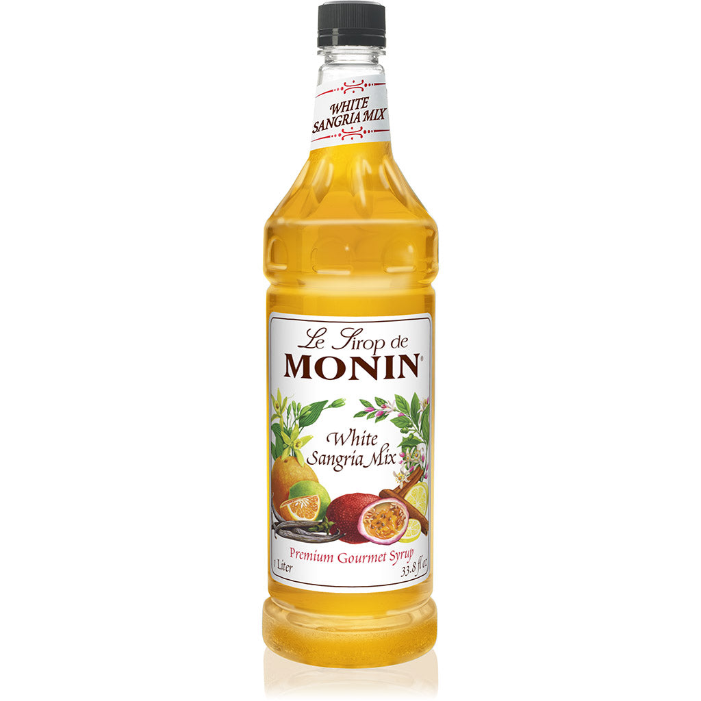 Monin: Sangria Mix - White 1 Liter – Aloha Beverage Solutions