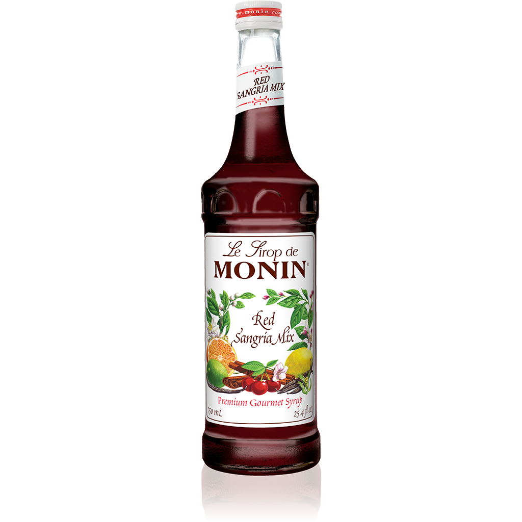 Monin: Sangria Mix Red 750ml Syrup – Aloha Beverage Solutions