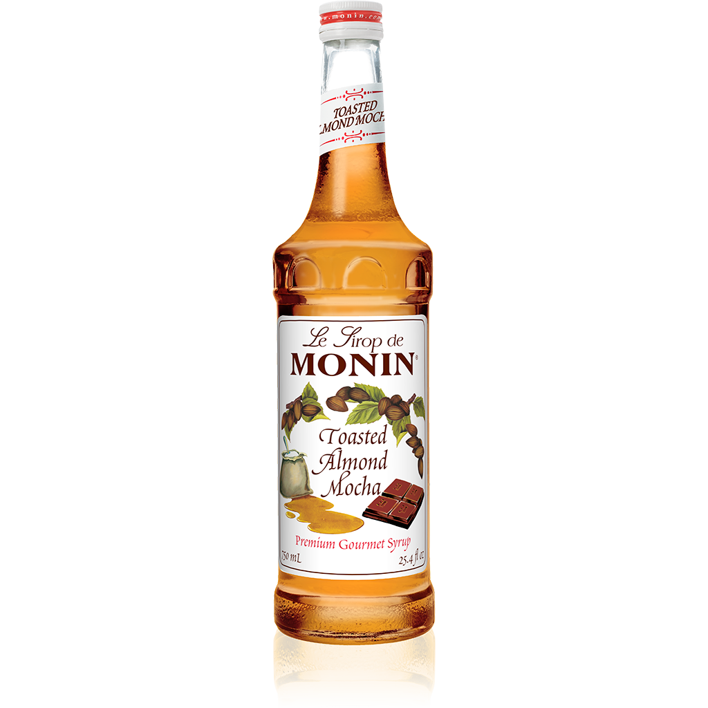 Monin: Toasted Almond Mocha 750ml Syrup – Aloha Beverage Solutions
