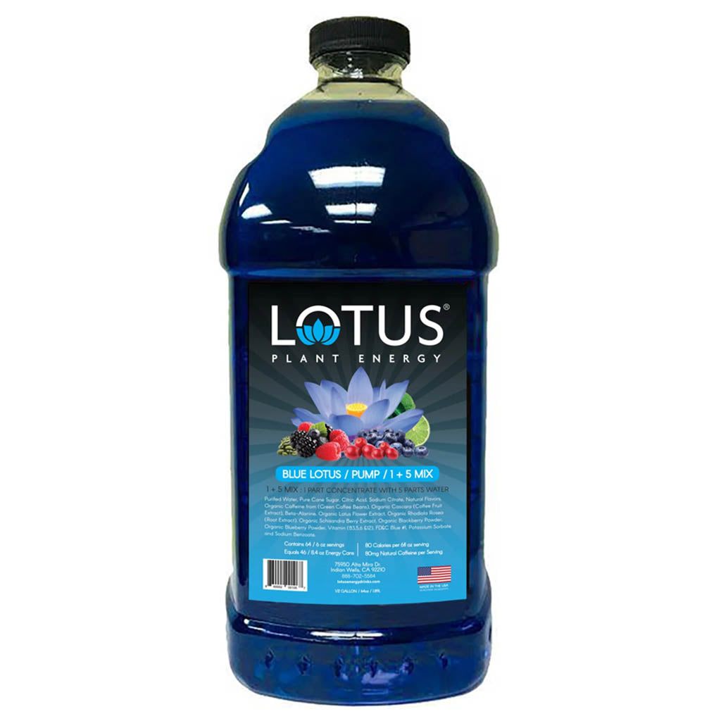 Lotus: Blue Lotus 1/2 gal – Aloha Beverage Solutions