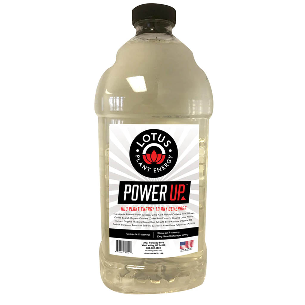Lotus: Power Up Lotus 1/2 gal – Aloha Beverage Solutions