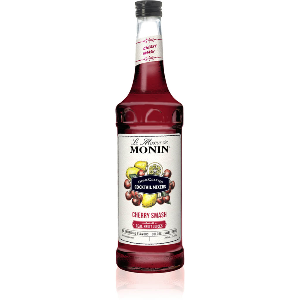 Monin: Cherry Smash Mixer 750 ml – Aloha Beverage Solutions