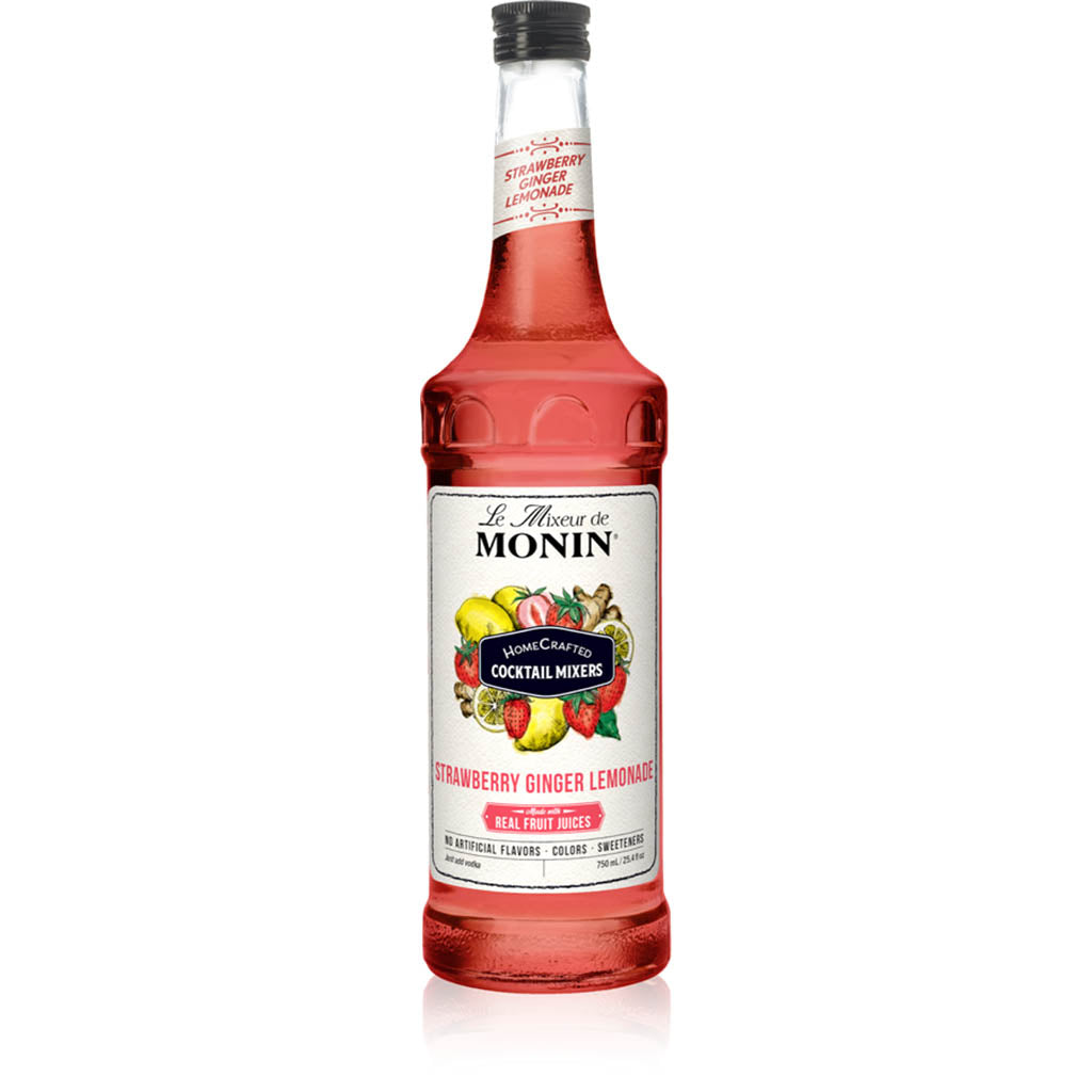 Monin: Strawberry Ginger Lemonade Mixer 750 ml – Aloha Beverage Solutions